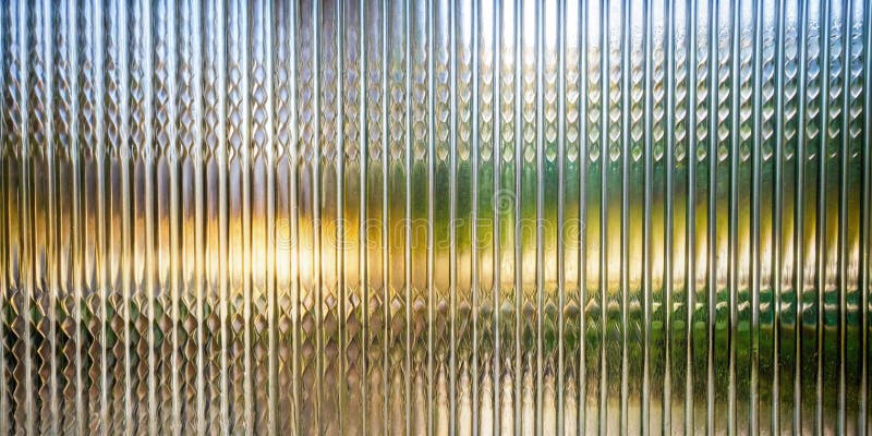 Glass Background with Reeded Pattern, Textured Surface Stock ...