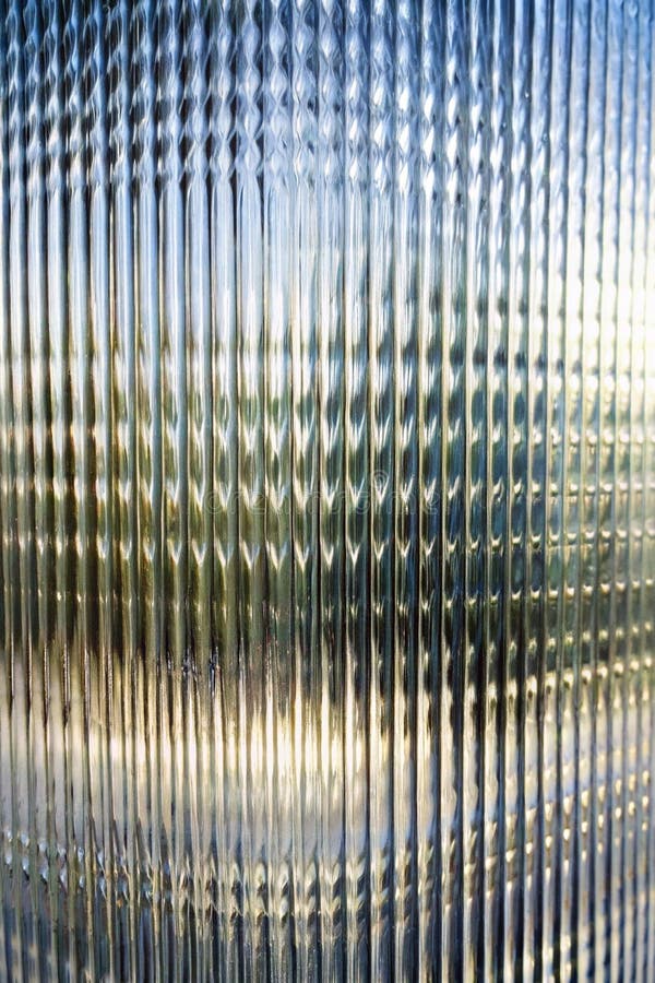 Glass Background with Reeded Pattern, Textured Surface Stock ...