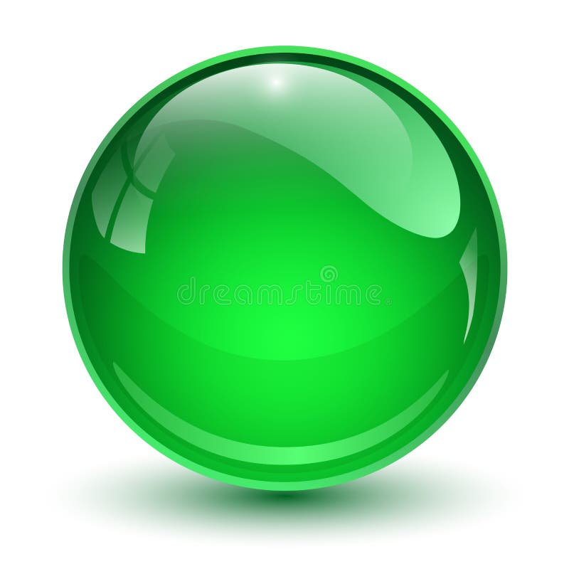 Glass ball background stock vector. Illustration of digital - 32266592