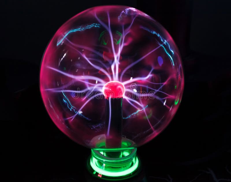 Plasma Tesla Orb stock image. Image of advancement, energy - 19325007