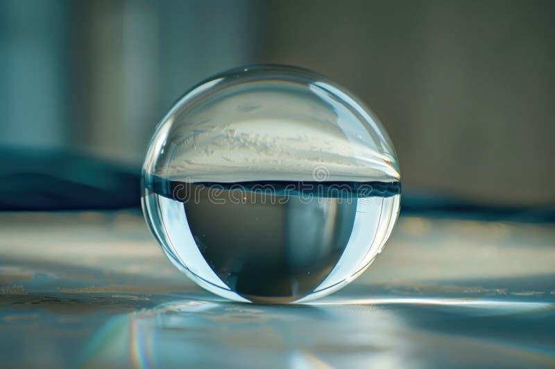 Glass Ball Sits Atop Table Stock Photos - Free & Royalty-Free Stock ...