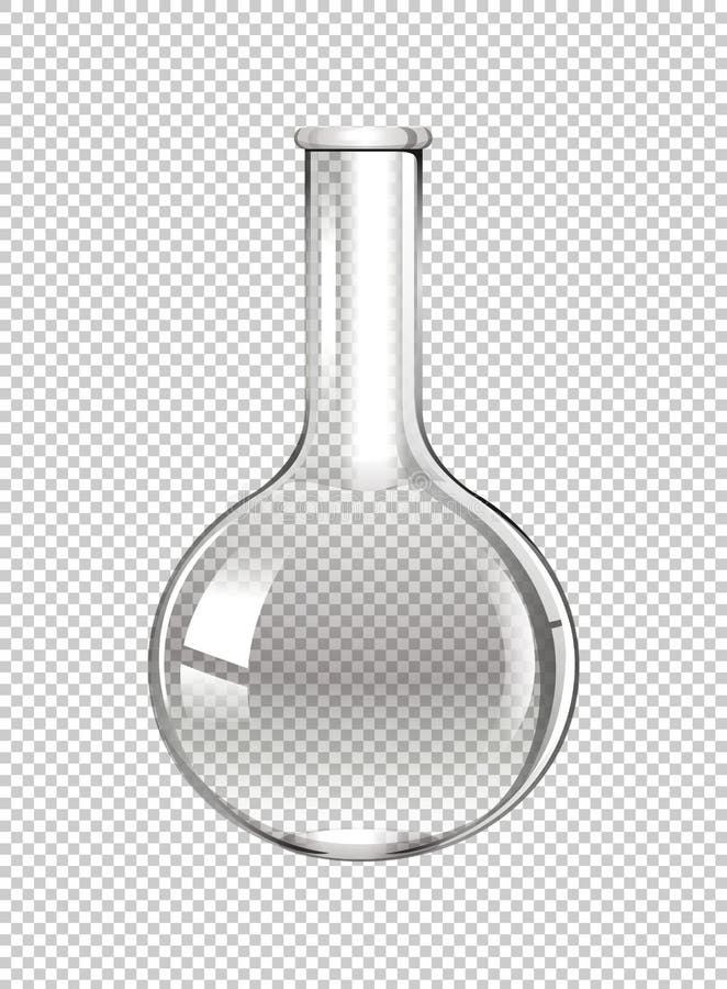 Empty Glass Bottle. Elixir, Potion or Chemistry Concept. Full ...