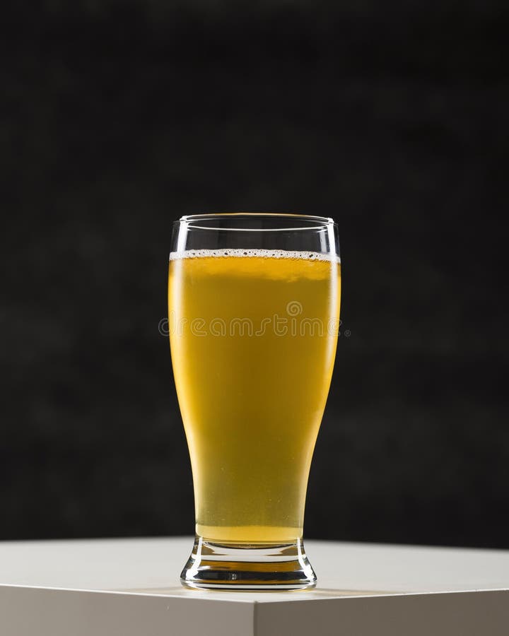 Glass with Beer Desk. High Quality Photo Stock Photo - Image of lager ...