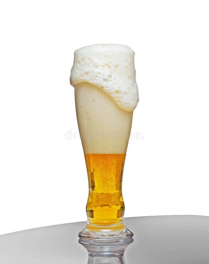 Beer. Glass of Cold Beer with Water Drops Stock Image - Image of bottle ...