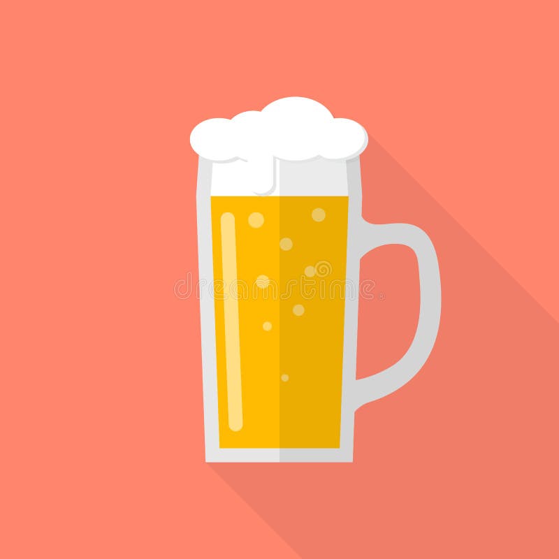 Foamy Mug of Beer Pop Art Retro Stock Vector - Illustration of cool ...