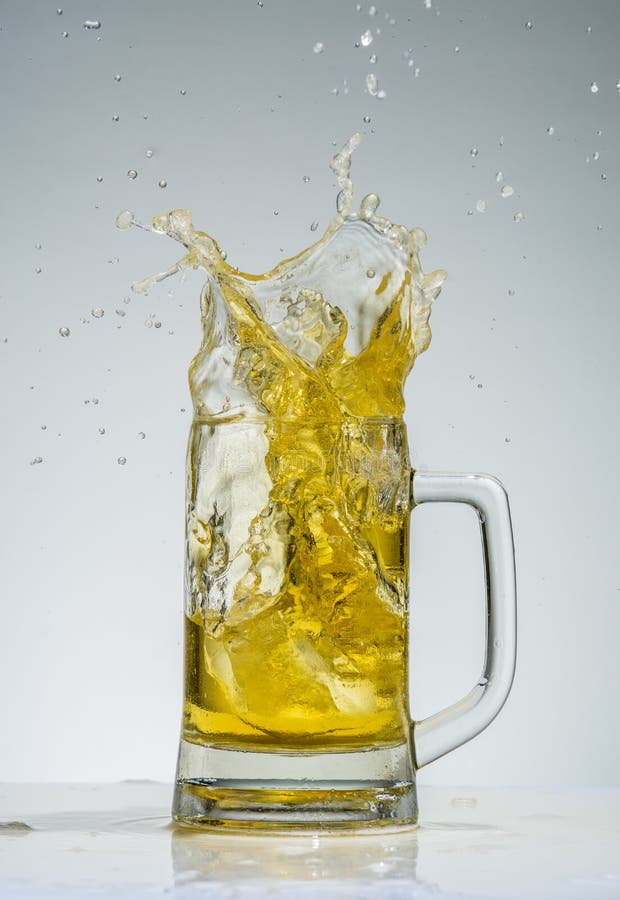 Beer splashing stock image. Image of froth, beer, isolated - 3410335