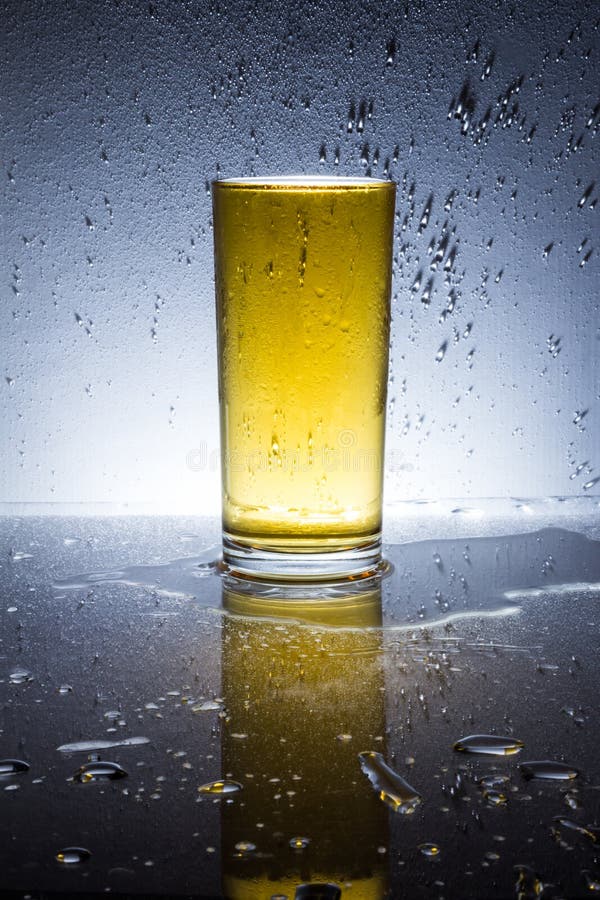 Glass of beer stock image. Image of lager, frosty, golden - 38869989