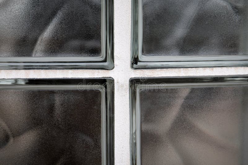Glass Block Background. Interior and Exterior Stock Photo - Image of ...