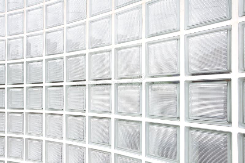 Glass Block Wall Background Stock Photo - Image of grid, glass: 33388054