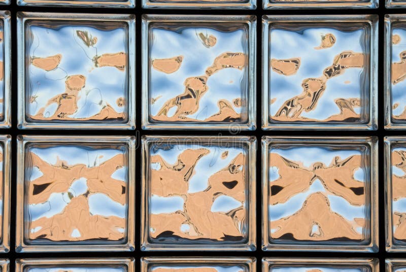 Glass block window stock image. Image of craft, frame - 3968633