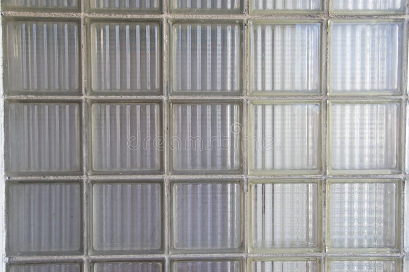 Pattern of Old Glass Block Squares Stock Image - Image of industrial ...