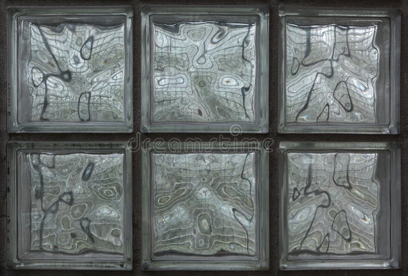 Glass Blocks Wall. Background Texture Stock Image - Image of material ...
