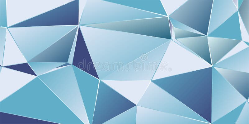 Glass Blue Polygonal Vector Abstract Graphic Design and Background ...