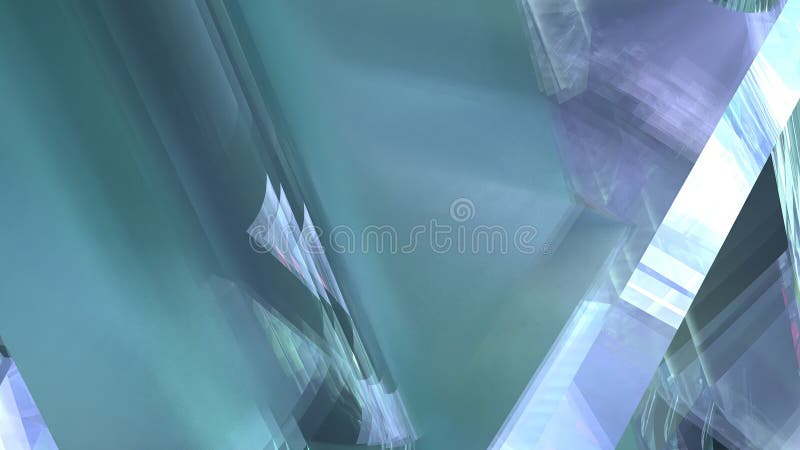 Glass Blue and Purple Refraction and Reflection Crystal Elegant Modern ...