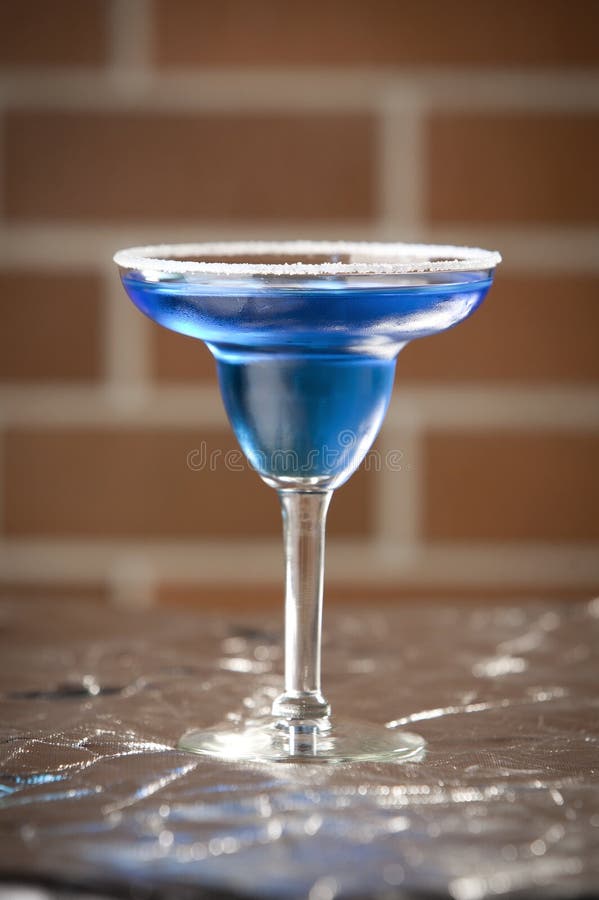 Glass of blue wine stock photo. Image of colorful, drink - 23149378