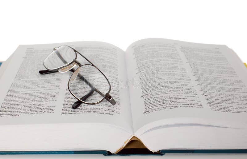 Glass and book stock image. Image of book, text, university - 10677209