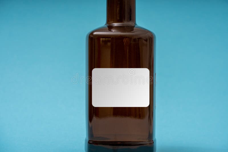 Glass Bottle with Chemicals Stock Image - Image of chemicals ...