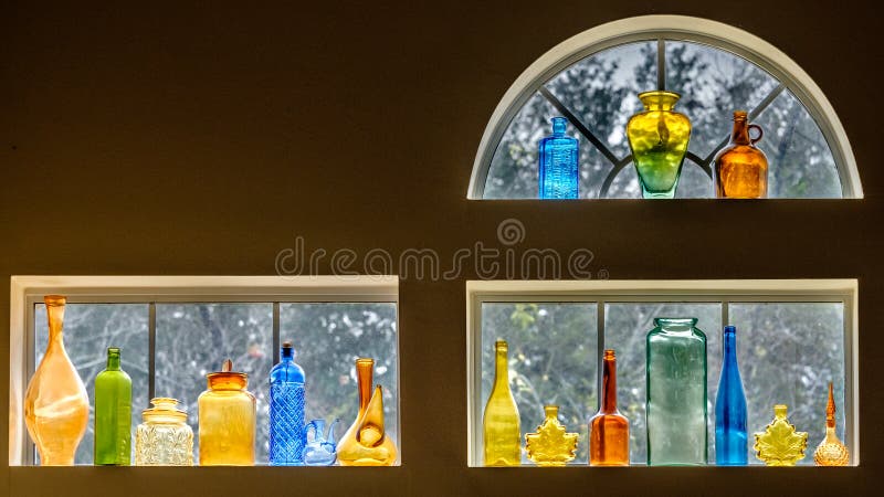 Glass Bottle Collection stock photo. Image of group, decoration - 74143894