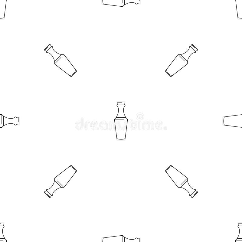 Glass Bottle Icon, Outline Style Stock Vector - Illustration of ...