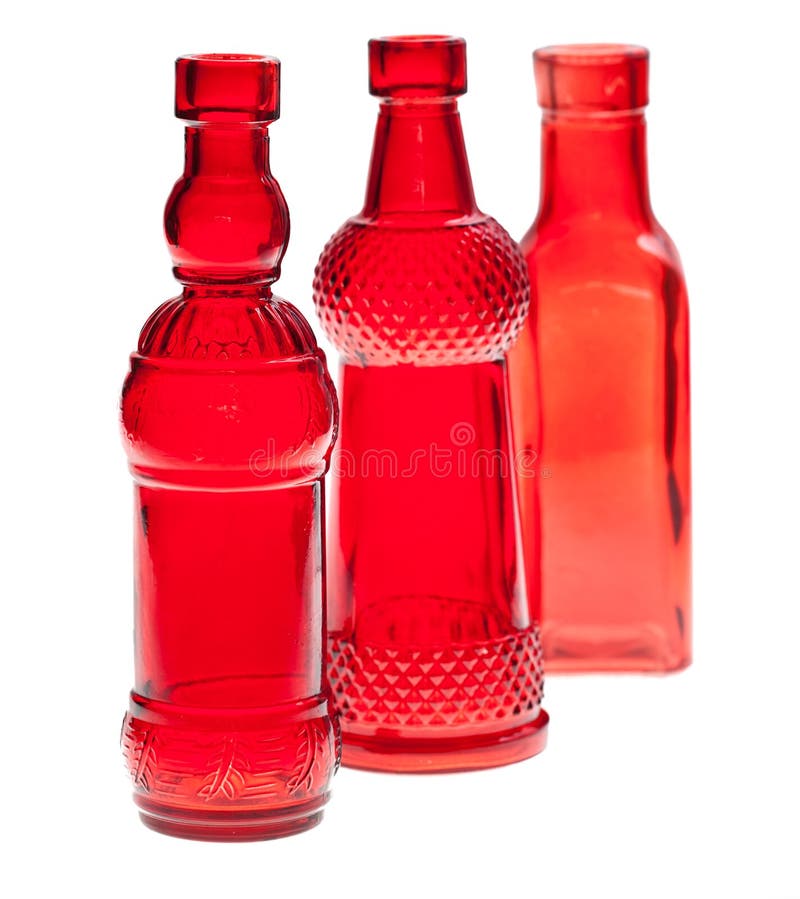 Glass bottles stock photo. Image of glass, bottle, white - 15676188
