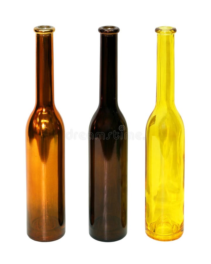 Glass bottles stock image. Image of bottle, clipping - 20007127