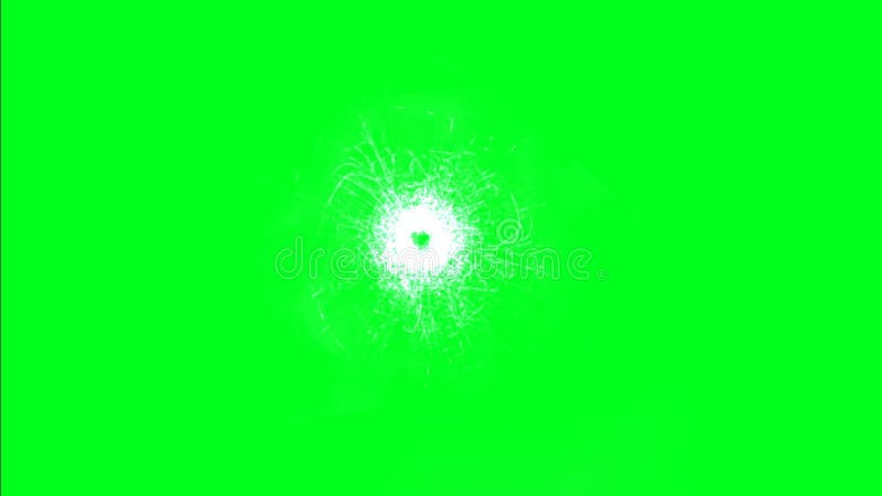 Glass Break on Green Screen Stock Video - Video of damaged, green ...