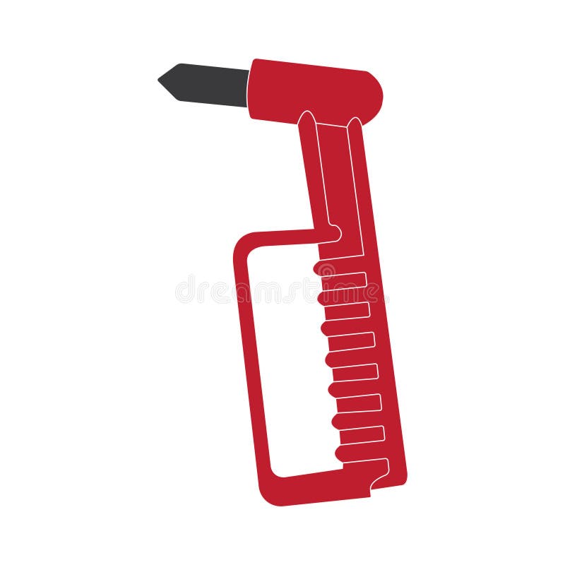 Glass breaker icon stock vector. Illustration of break - 288587581