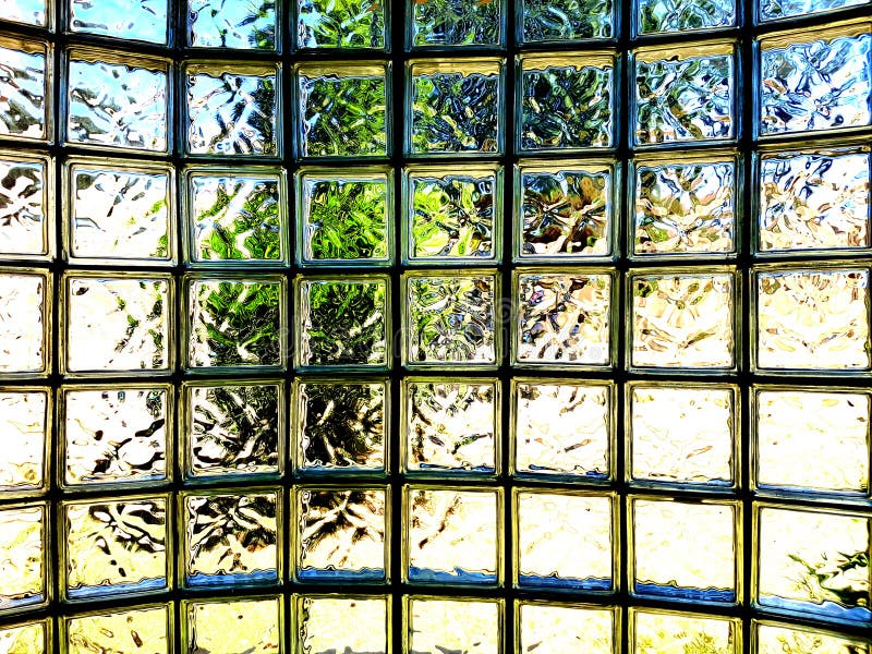 Glass brick wall stock photo. Image of statue, tranquil - 78803182