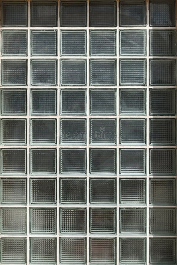 Glass brick wall stock photo. Image of tile, square - 367497952