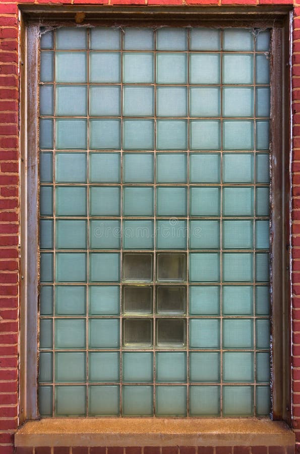 Glass Brick Window stock image. Image of window, brick - 40115055