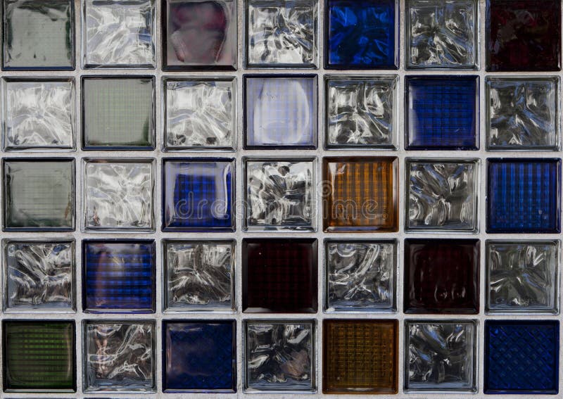 Glass Bricks stock image. Image of cement, separation - 22768049