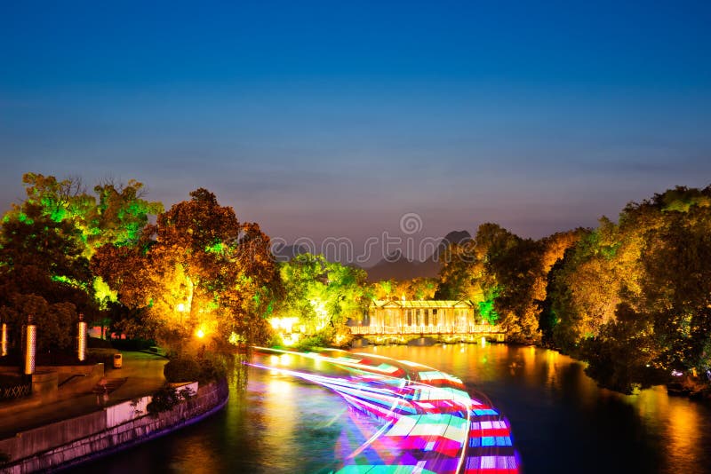 Glass Bridge Guilin China Stock Photos - Free & Royalty-Free Stock ...