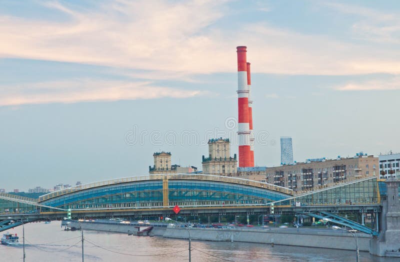 Glass Bridge Over the River Stock Photo - Image of europe, shrubs: 76472346