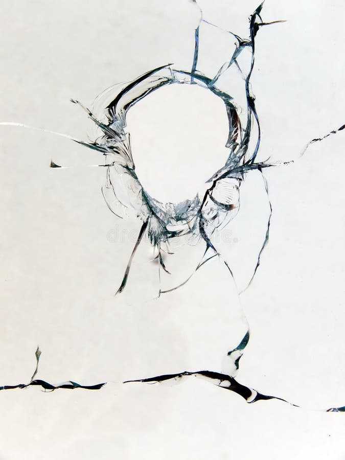 Glass Broken Cracks Splinters Stock Image - Image of sharp, edge: 15646781