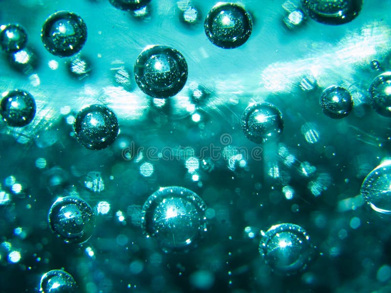 Glass bubbles stock image. Image of moving, underwater - 12359977
