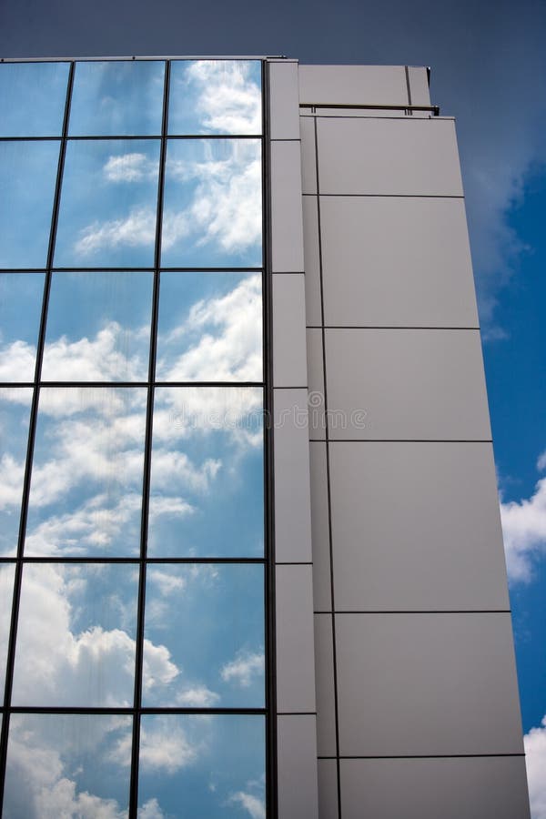 Glass building stock image. Image of corporate, construction - 10395495