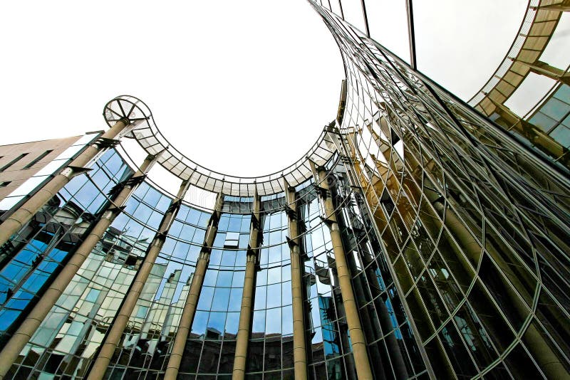 Glass building stock image. Image of blue, outside, glass - 13503029