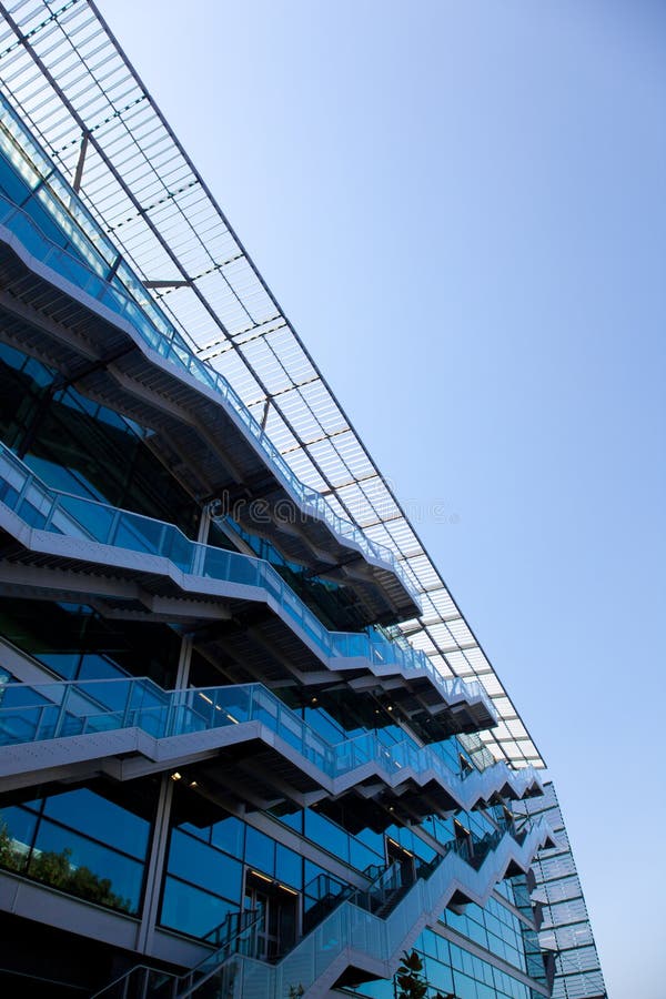 Glass building stock image. Image of outdoor, build, background - 15245631