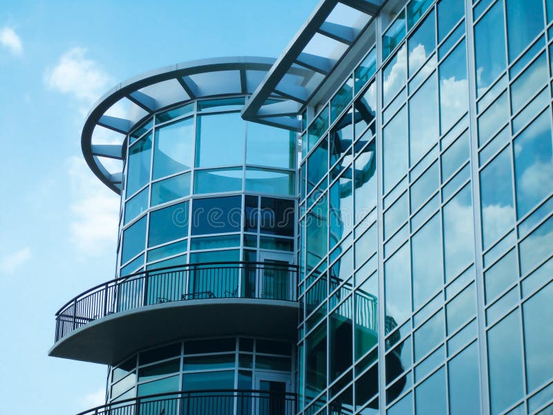 Glass Building stock image. Image of glass, reflection - 5711131