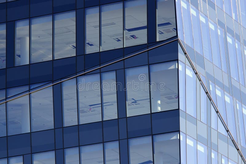 Glass building detail stock image. Image of career, commerce - 28703611