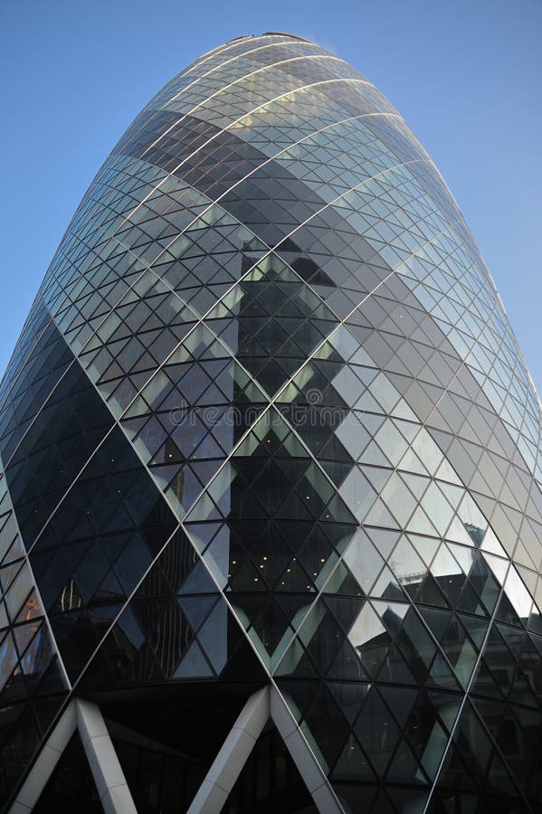 A glass building in London stock photo. Image of architecture - 10923532