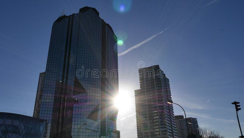 Glass building stock photo. Image of city, glass, architecture - 96452562