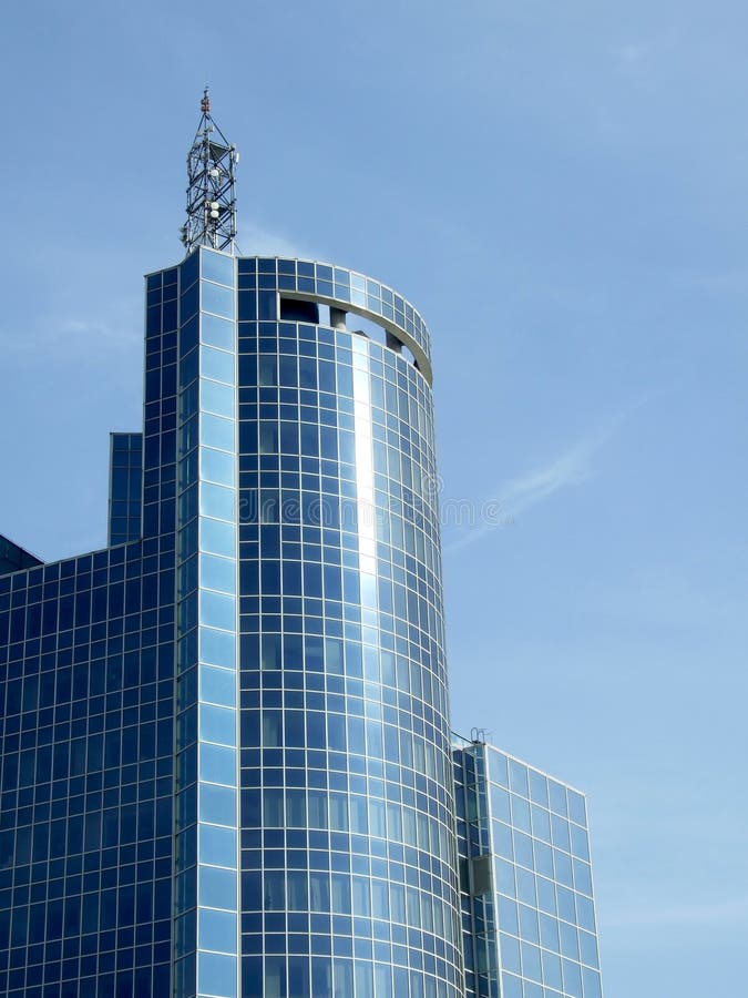 Glass building office stock image. Image of design, business - 13573329