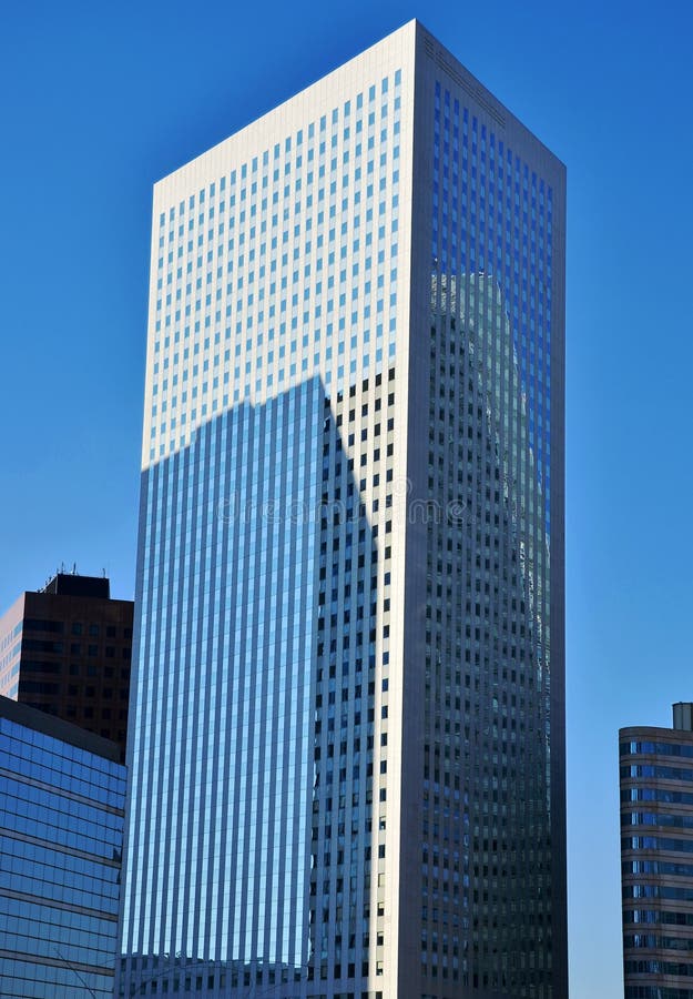 Glass building in Paris stock image. Image of glass, landscape - 31432395