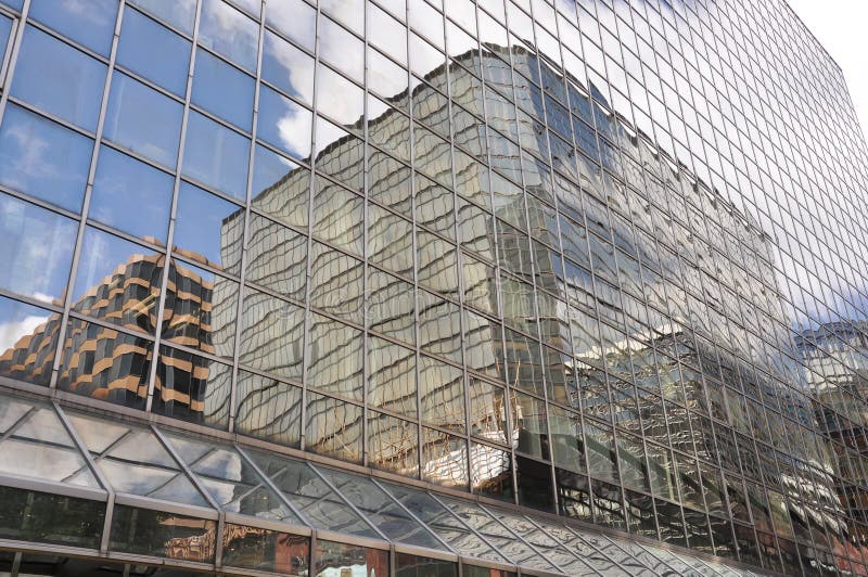 Glass Building Reflect Outside Stock Image - Image of frame, grow: 11239053