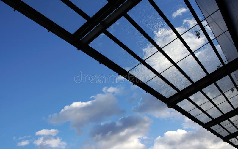 Glass building roof stock photo. Image of roof, architecture - 4633932