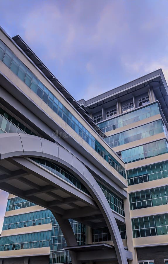 Glass Building sky stock image. Image of glass, headquarters - 265485601