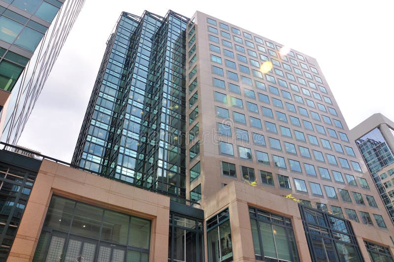 Glass Buildings in Downtown Ottawa, Canada Stock Photo - Image of ...