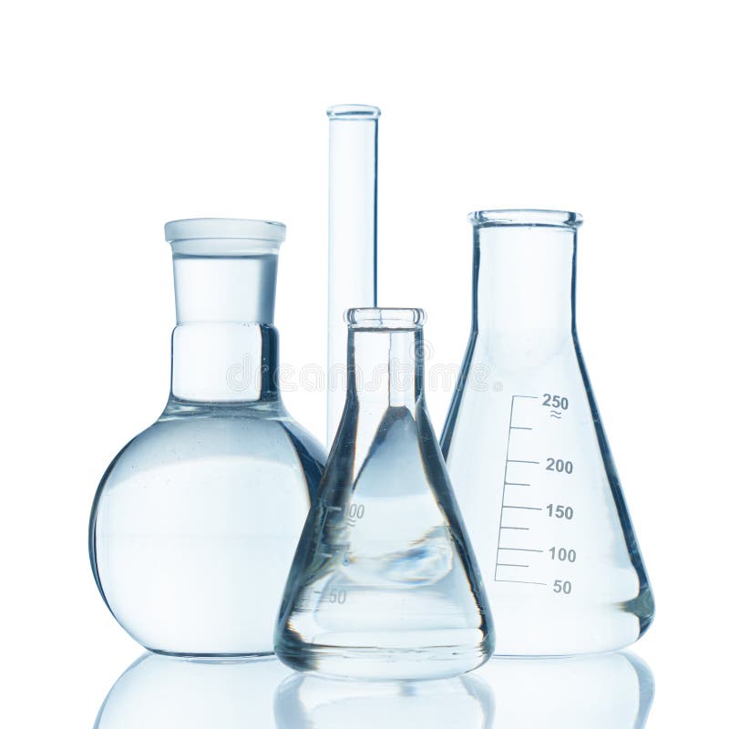 The Glass Bulb. Chemical Flask Stock Photo - Image of glass, accessory ...