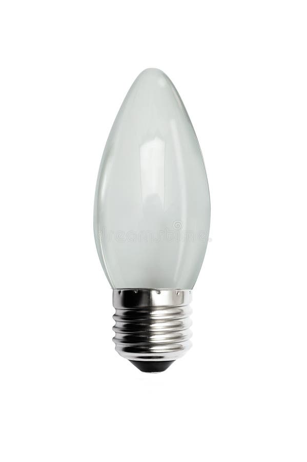 Through a glass Bulb stock image. Image of bulb, electricity - 41414031